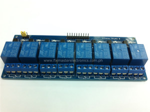 5V Eight 8 Channel Relay Module With Optocoupler – FixMaster ...