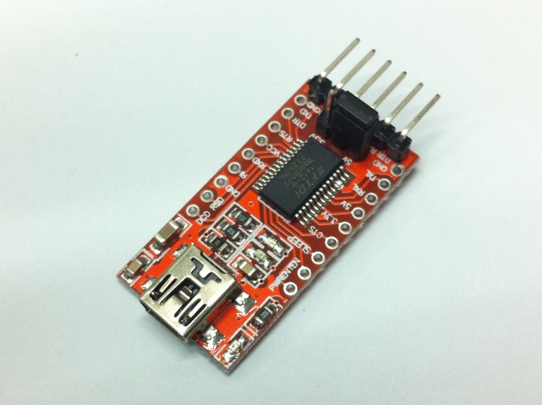 FT232RL FTDI Serial adapter Module USB to TTL 3.3V 5V Mini USB TTL – FixMaster Electronics ...