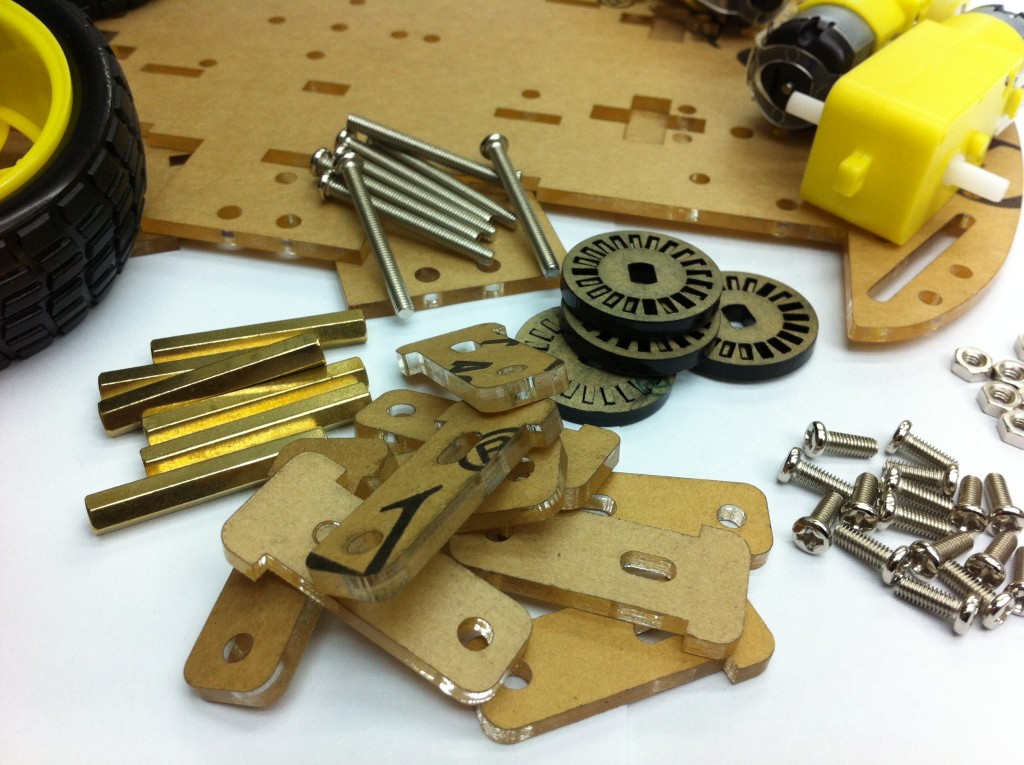 4WD Smart Robot Car Chassis Kit For Arduino – FixMaster Electronics ...