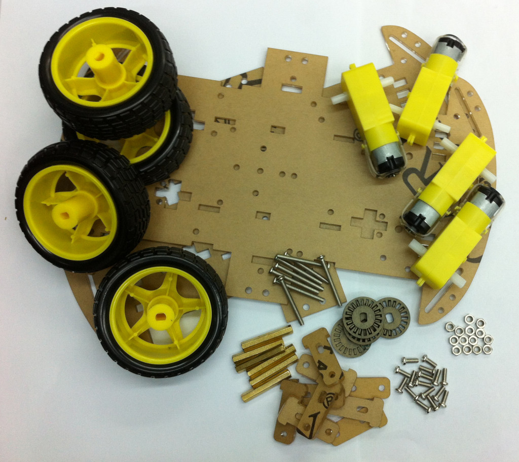 4WD Smart Robot Car Chassis Kit For Arduino – FixMaster Electronics Service Center